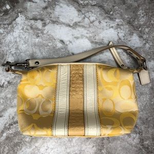 Coach | Bags | Coach Mini Yellow Bag | Poshmark